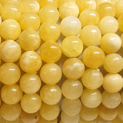 Calcite Orange|Collier Boule 8mm|pierre naturelle