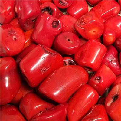 Corail Rouge|pierre roulée|choix n°1|pierre naturelle