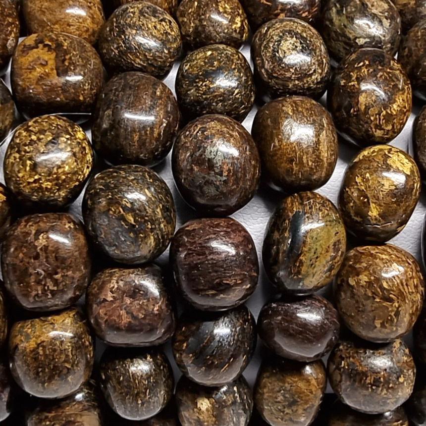 Bronzite|Bracelet pierre roulée|pierre naturelle